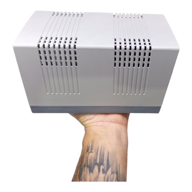 Caixa Plástica Montagem Circuito Eletrônico Fonte 206x117x117 Patola ...