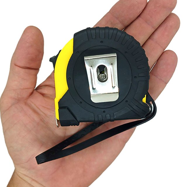 Trena Emborrachada 5m Fita de Aço com Trava Profissional Resistente ...