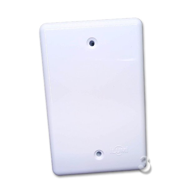 Caixa 4x2 de Passagem Sobrepor com Placa Cega para Cftv Balun Câmeras ...