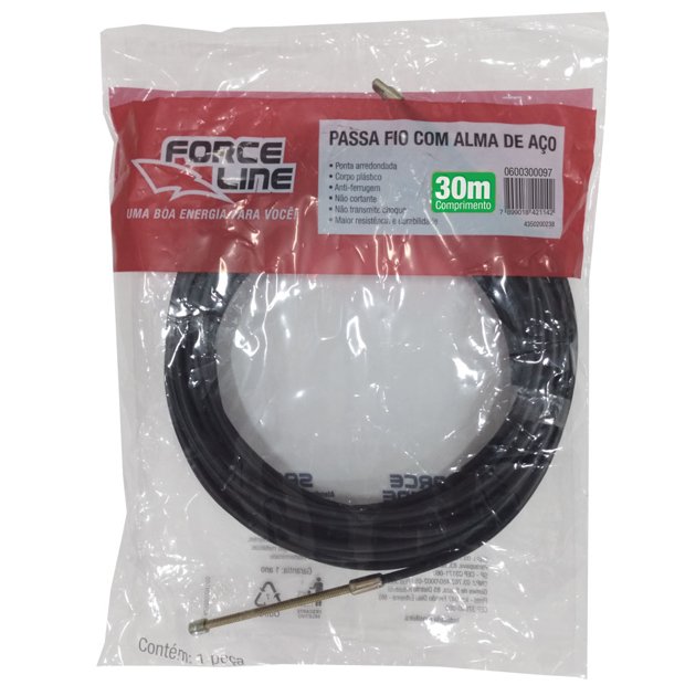 Passa Fio Guia Alma de Aço Puxa Fio Profissional 30 Metros | 3MAJ Solar ... Passa Fio Guia Alma de Aço Puxa Fio Profissional 30 Metros | 3MAJ Solar ...