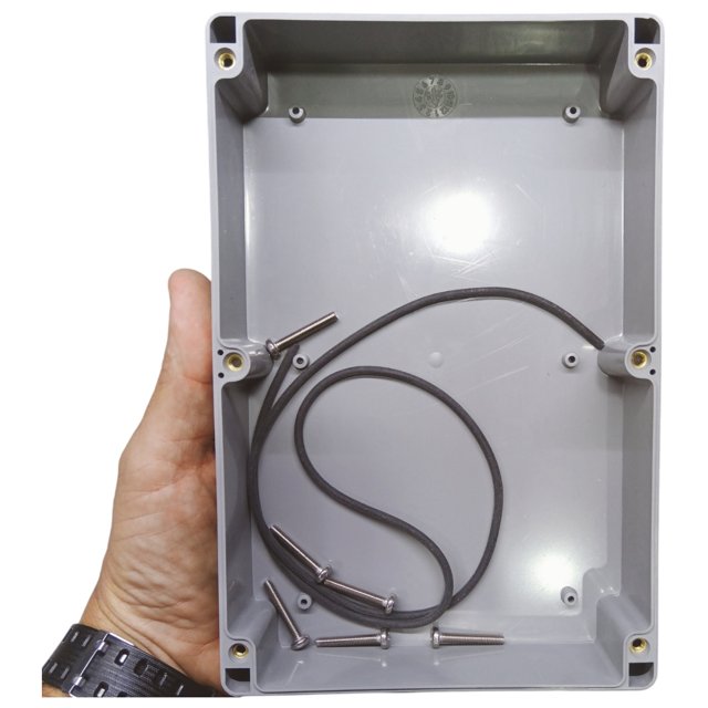 Caixa Plástica Montagem Circuito Eletrônica Resistente Vedação ...