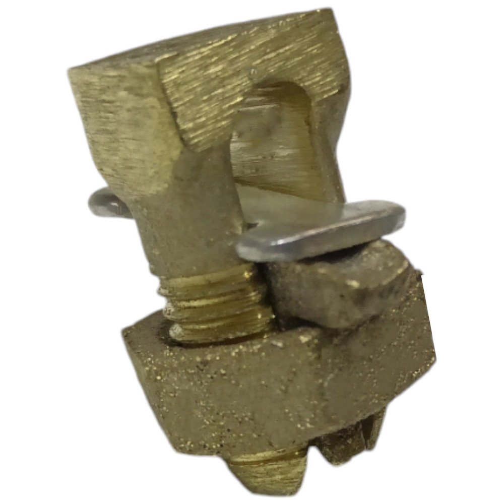 Split Bolt 25mm Parafuso Fendido para Emenda Cabos Bimetálico de Bronze ...