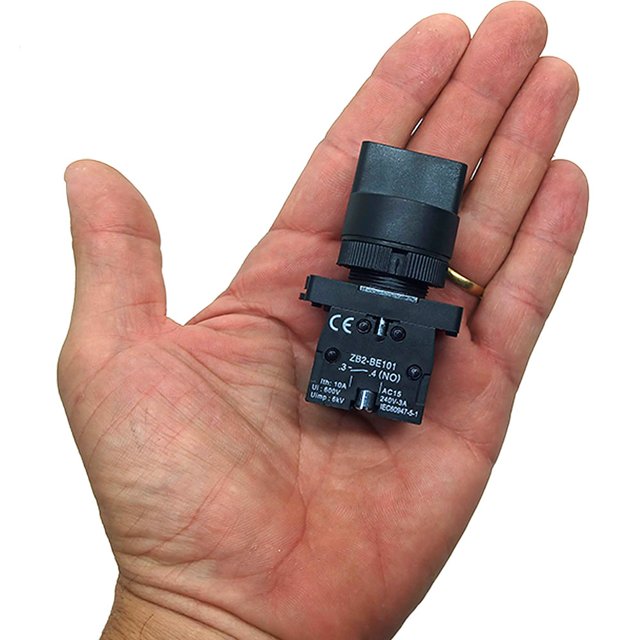 Chave Seletora Comutadora 3 Posições com Retorno Automático Pulso 2na ...