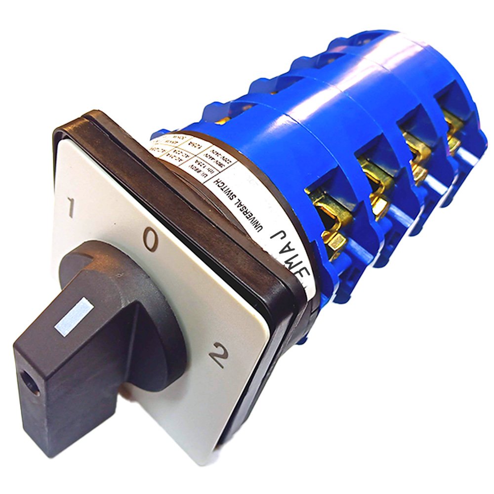 Chave Rotativa Comutadora Transferência Manual de 100a Tetrapolar com 3 ...