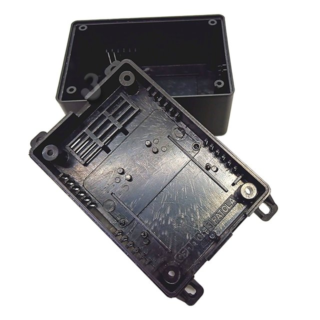 Caixa Plástica Circuito Eletrônico Fonte Arduino 110x77x64 Patola CF110 ...