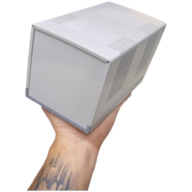 Caixa Plástica para Montagem Circuito Fonte 206x117x117 Patola CF820 ...