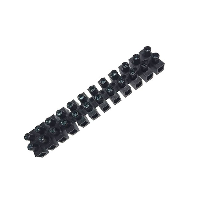 Borne Barra Terminal Bloco Conector Múltiplo 10mm Fio Cabo | 3MAJ Solar ...