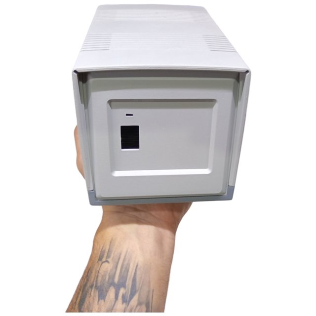 Caixa Plástica Montagem Circuito Eletrônico Fonte 206x117x117 Patola ...