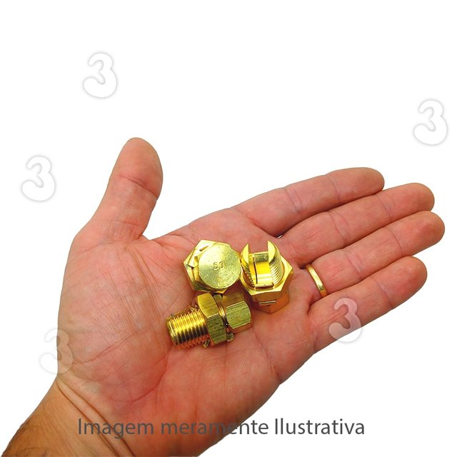 Conector Parafuso Fendido Split Bolt 50mm Latão Emenda Cabos | 3MAJ ...