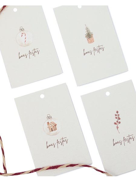 Kit de tags para presentes | Luiza Porto Casa