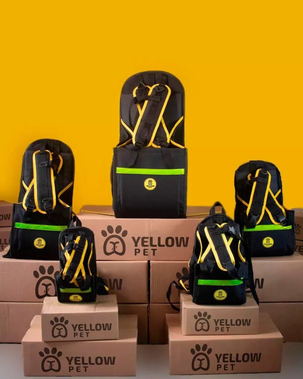 Yellow Pet - Mochila para transporte de cães | Mochila para transporte ...