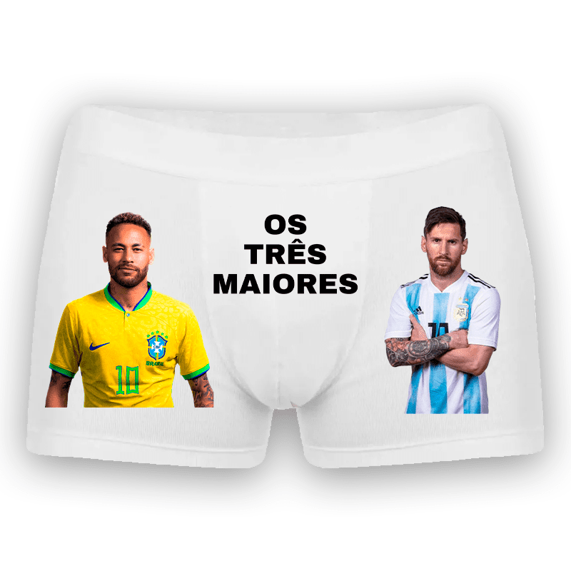 Compre agora Cueca Os 3 Maiores em Mimos da Isa! | Mimos da Isa