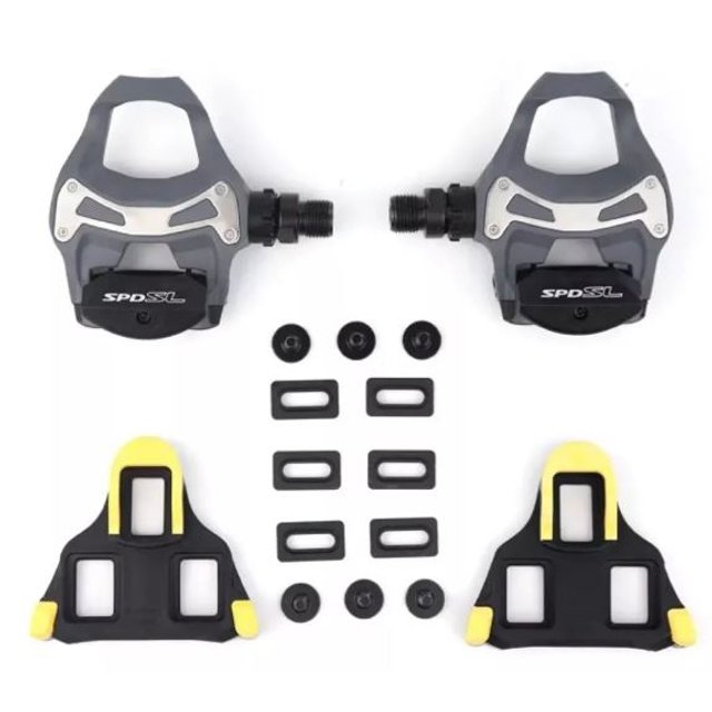 PEDAL CLIP SHIMANO SPEED R550 CINZA | Rodociclo Bikeshop