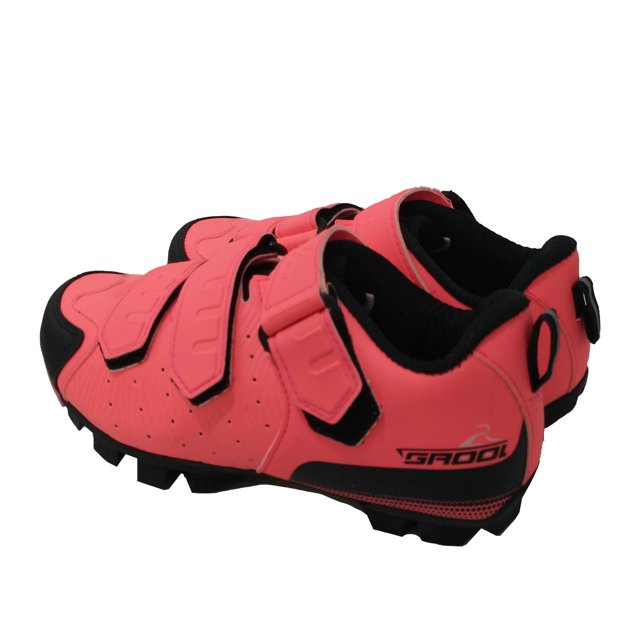 SAPATILHA GROOL COOL 3 VELCROS MTB CORAL | Rodociclo Bikeshop