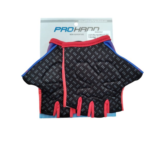 LUVAS PRO HAND PIMPOLHO KIDS DEDO CURTO PRETO/VERM | Rodociclo Bikeshop