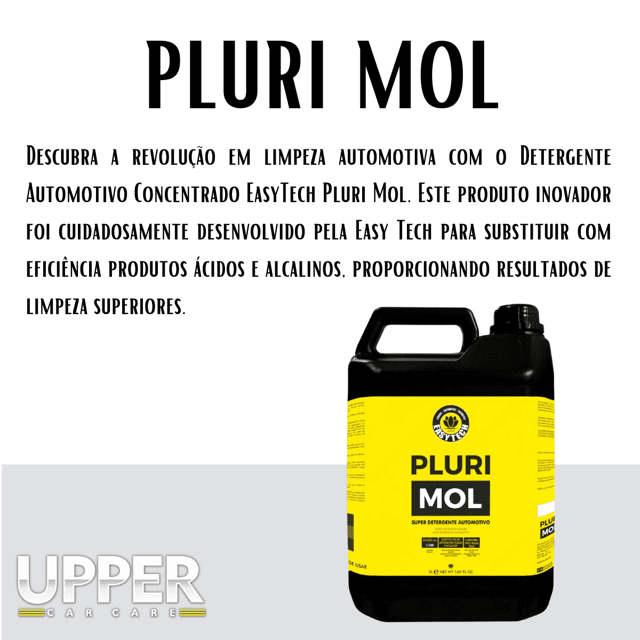 PLURI MOL DETERGENTE AUTOMOTIVO CONCENTRADO 5L - EASYTECH | Upper Car Care