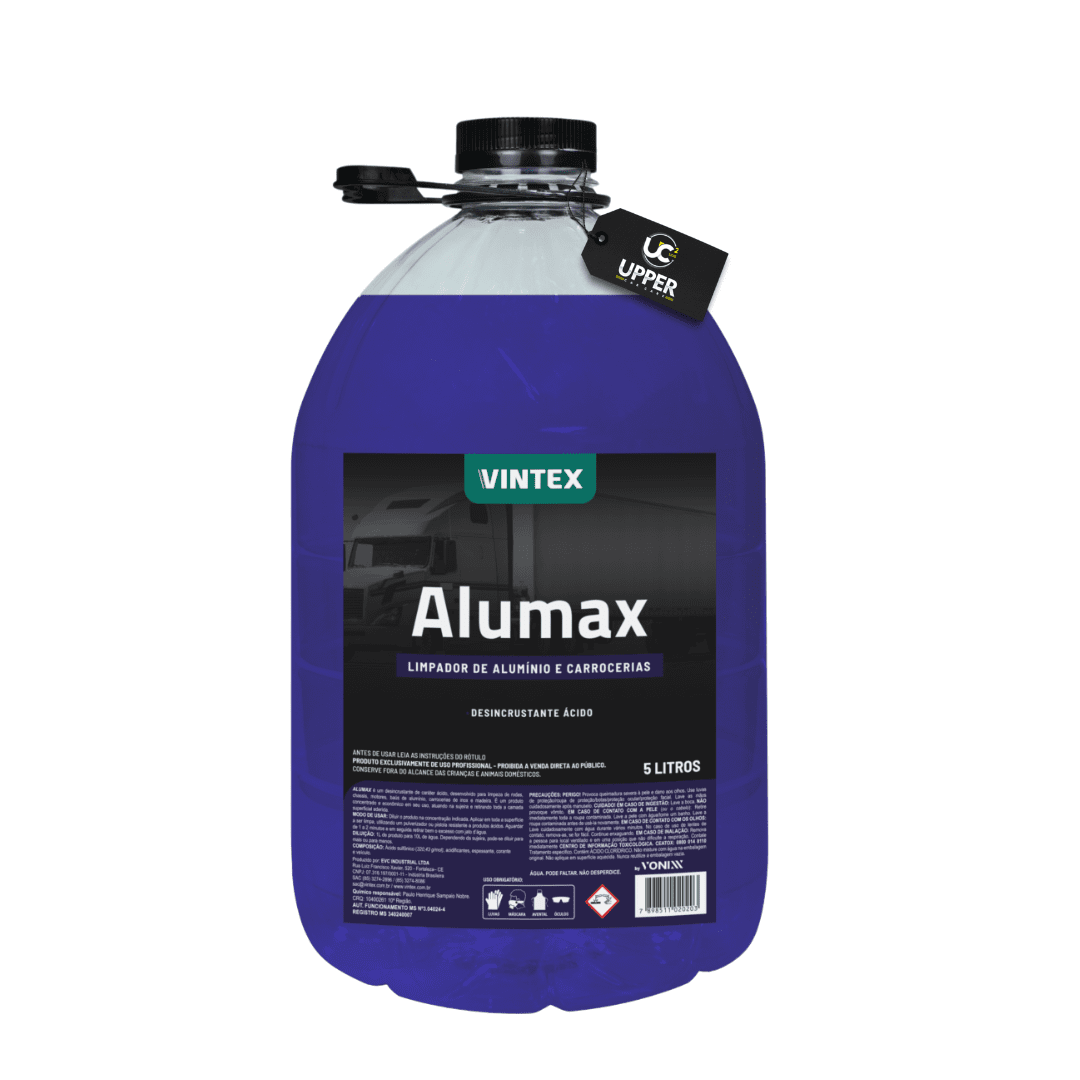ALUMAX DESINCRUSTANTE DE CARÁTER ÁCIDO 5L - VINTEX | Upper Car Care