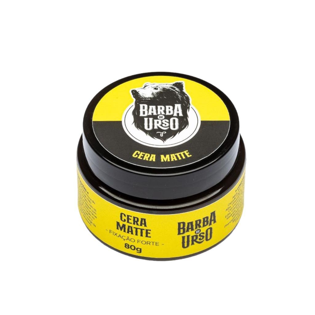 Cera Matte Modeladora de cabelos 80GR | Barba de Urso