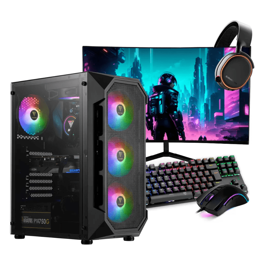 PC Gamer Completo Ryzen 5 5600GT - Potência para todos os jogos | Enifler