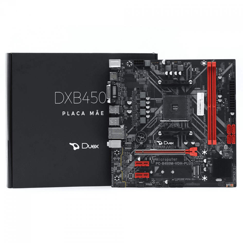 Placa Mãe Duex DXMB B450G - Potência para Seu PC Gamer | Enifler