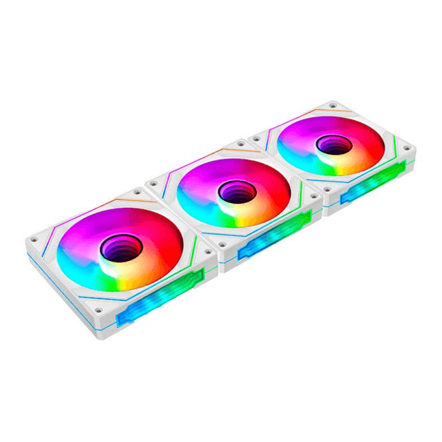 Kit Fan Liketec Enigma Snow - Ilumine Seu PC com ARGB | Enifler