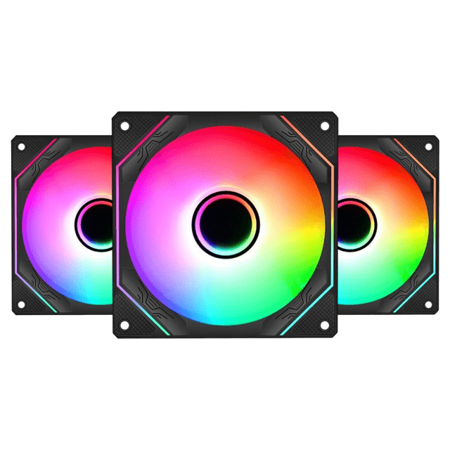 Kit Fan Liketec Enigma Dark 3x120mm ARGB - Estilo e Performance | Enifler