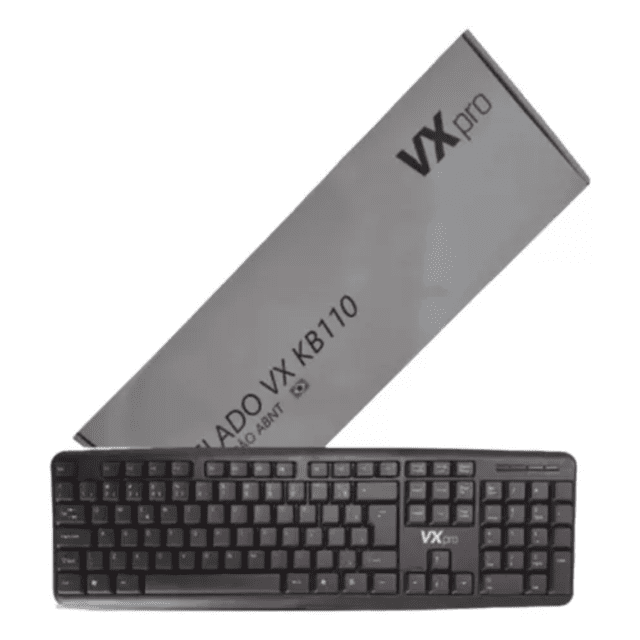 Teclado VX KB110 - Conforto e Eficiência Garantidos | Enifler