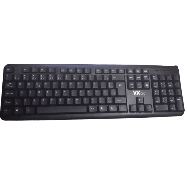 Teclado VX KB110 - Conforto e Eficiência Garantidos | Enifler