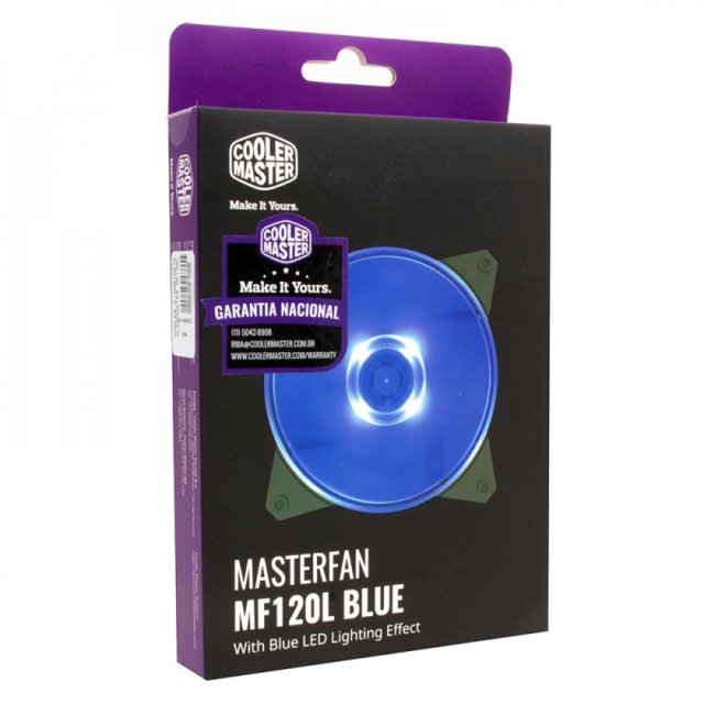 Cooler Masterfan Blue 120mm - Ilumine seu PC | Enifler