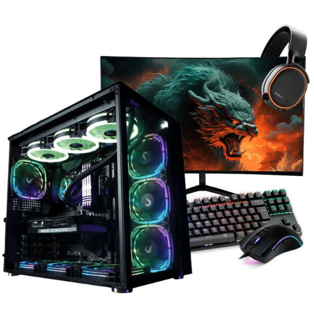 PC Gamer Completo Ryzen 5 9600, RTX 5060, 16GB DDR5, SSD NVMe 500GB, 600W 80 Plus, AQG047-E ...