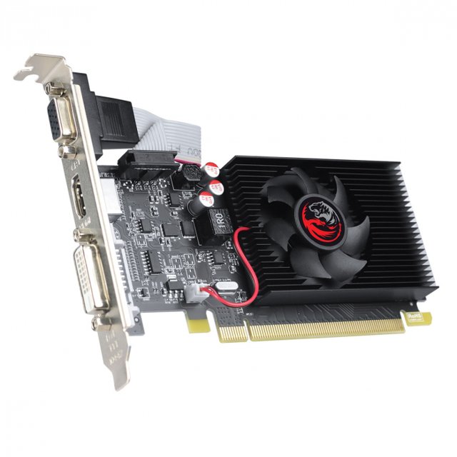 Placa de Vídeo PCYes AMD Radeon R5 220 2GB DDR3 64 Bits Low Profile ...