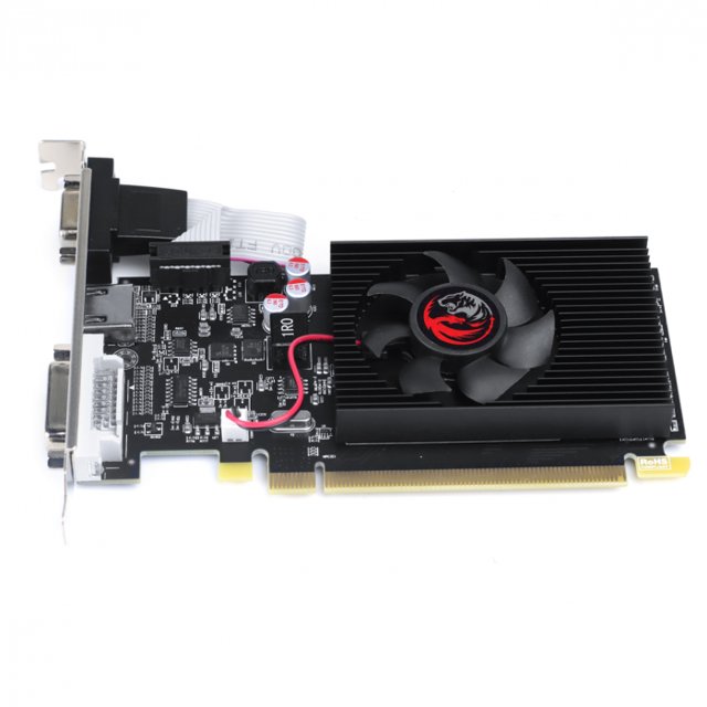 Placa de Vídeo PCYes AMD Radeon R5 220 2GB DDR3 64 Bits Low Profile ...