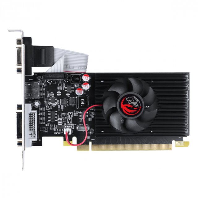 Placa de Vídeo PCYes AMD Radeon R5 220 2GB DDR3 64 Bits Low Profile ...