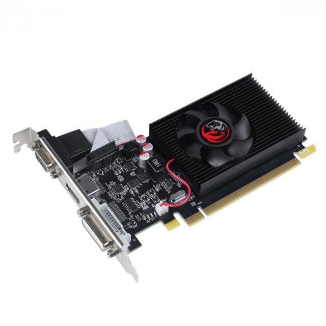 Placa de Vídeo PCYes AMD Radeon R5 220 2GB DDR3 64 Bits Low Profile ...
