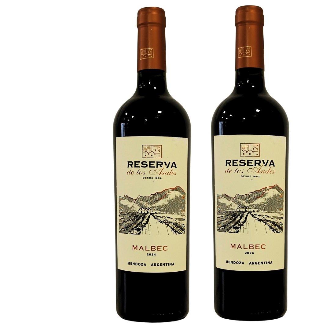 Kit 2 Tintos Reserva de Los Andes Malbec | Esmero Vinhos