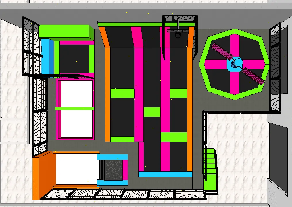 Mundo Jump Trampolim Park -MG | Trampolim Park By Henri Trampolim