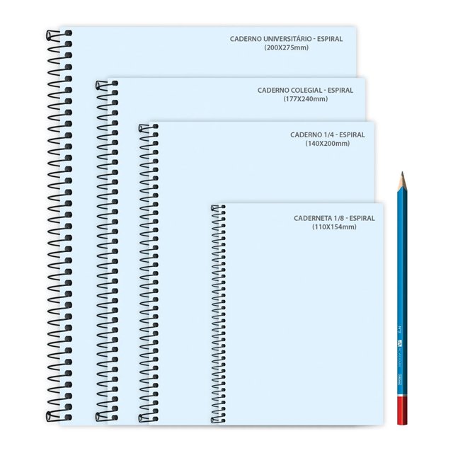 Caderno Universitário A4 Tilibra Happy 90 Gramas 1 Matéria 80 Folhas ...