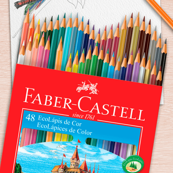 Lápis de Cor Faber Castell 72 Cores EDIÇÃO LIMITADA | Papelaria Art Pel