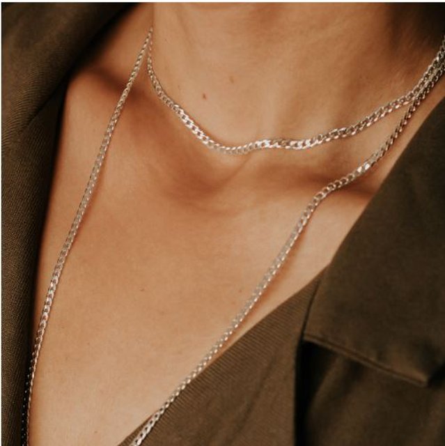 Corrente Grumet 3MM 60CM | Acessórios em Prata 925 | Casuah