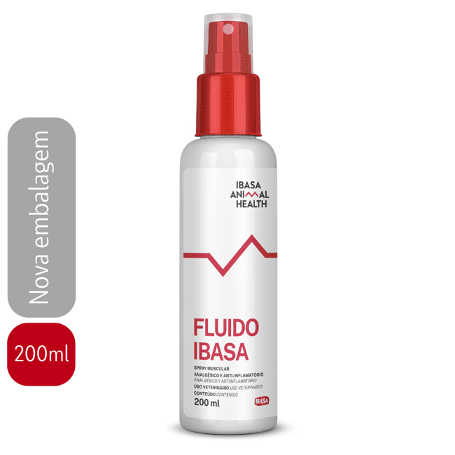 Kit com 2 Fluido Muscular Spray Ibasa 200ml - Anti-Inflamatório e ...