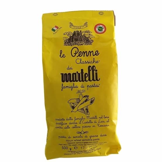 Massa Penne Classiche Martelli 500 g | Topp Table