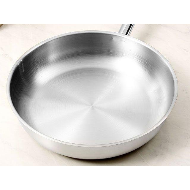 Frigideira Inox Fundo Triplo Performance 28 cm Prata Hércules | Topp Table