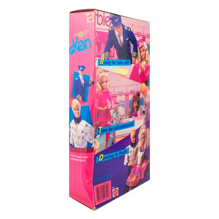 PRÉ-VENDA Boneco Ken Flight Time Giftset - Mattel | Doll Collector