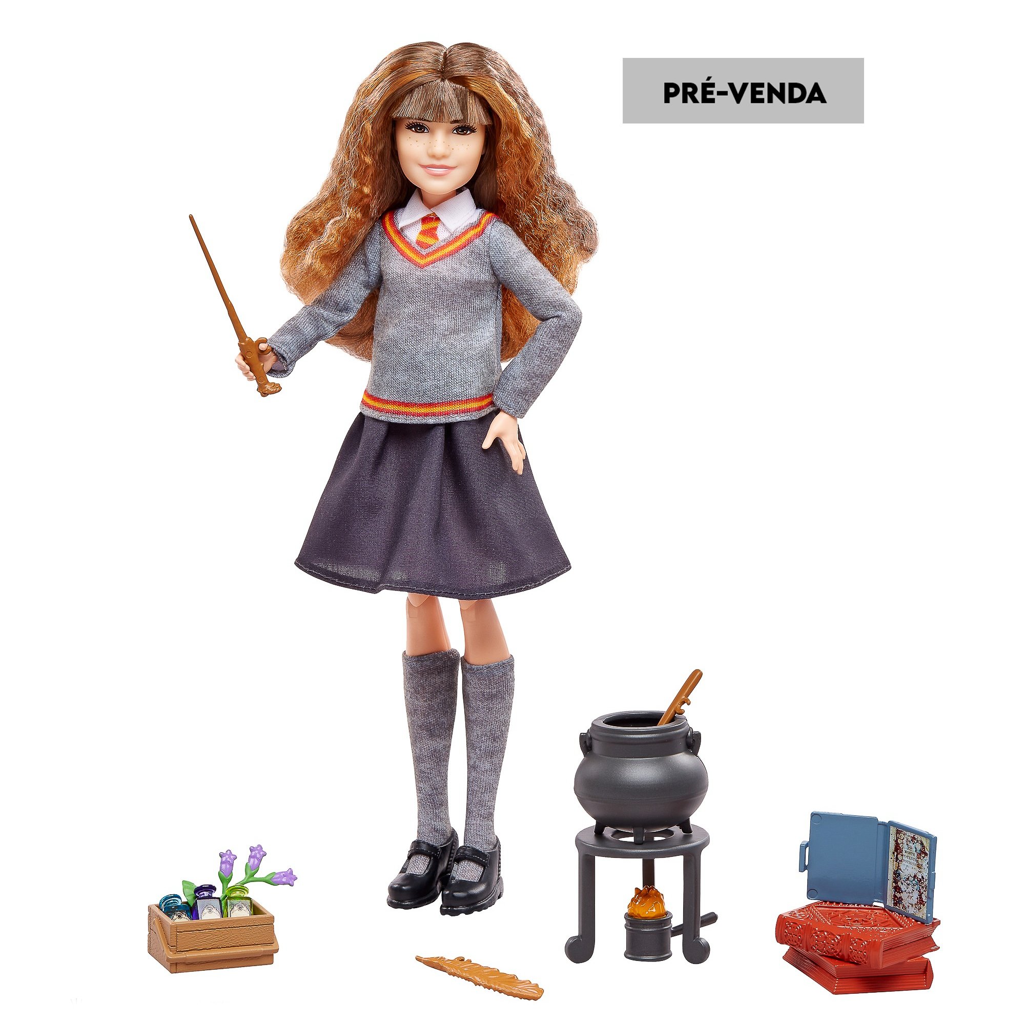 PRÉ-VENDA Boneca Harry Potter Hermione Polyjuice Potions - Mattel ...