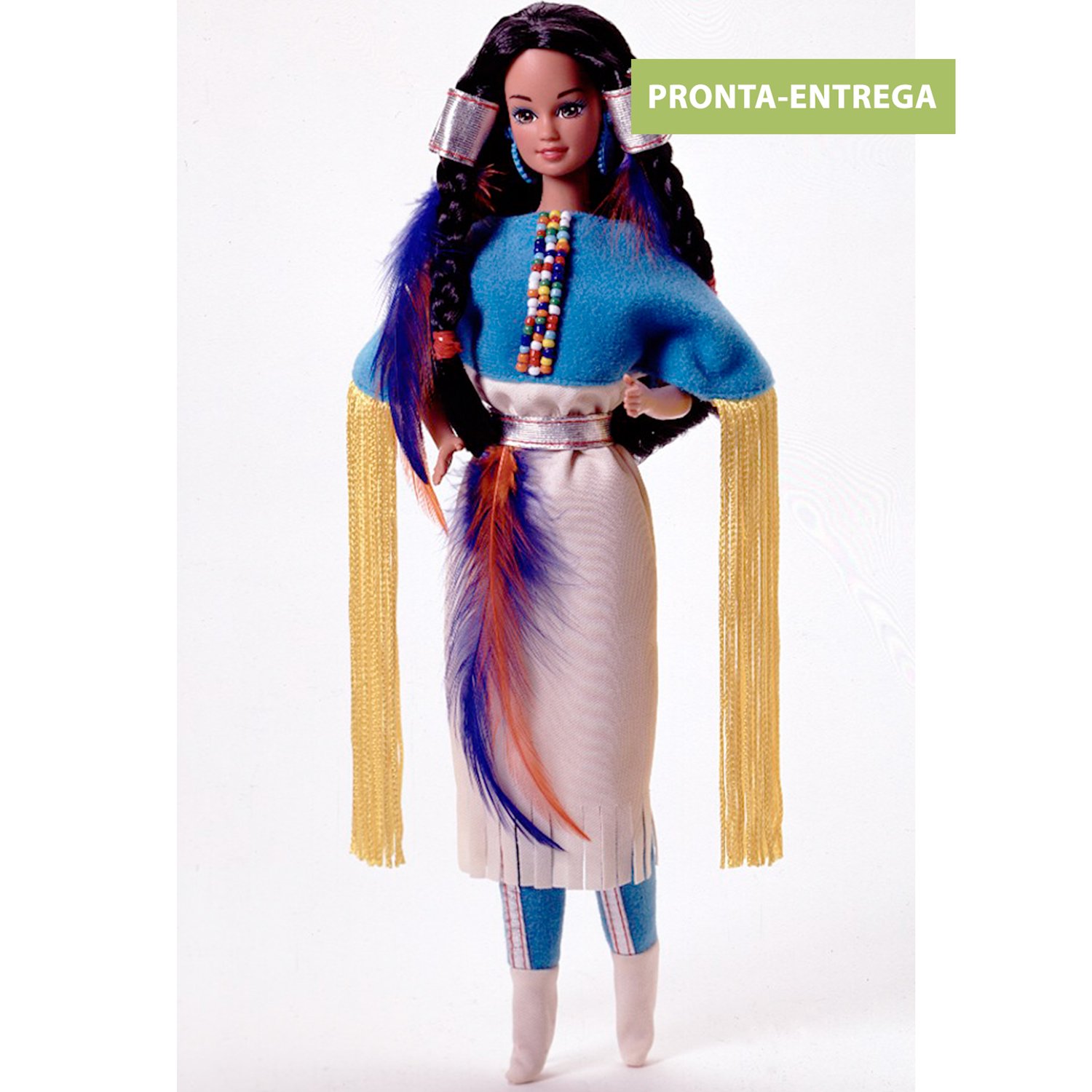 Boneca Barbie Collector Dotw Native American Second Edition - Mattel ...