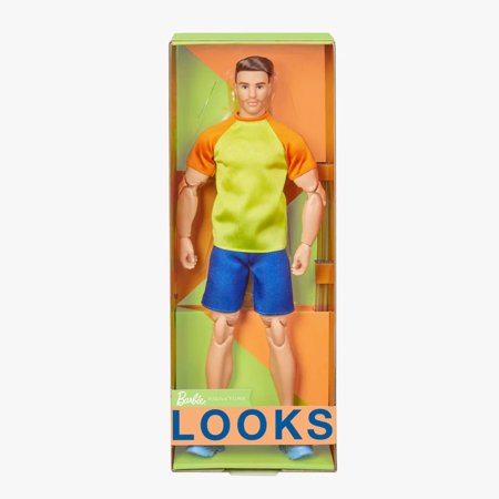 PRÉ-VENDA Boneco Barbie Signature Ken Looks #18 Castanho - Mattel ...