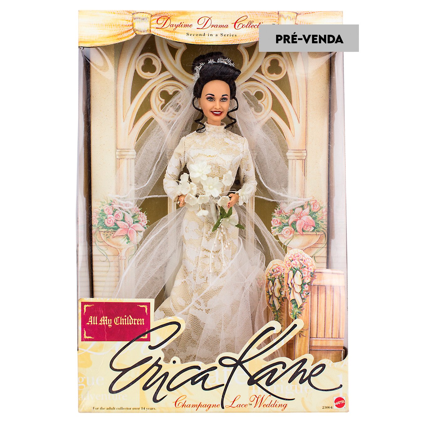 PRÉ-VENDA Boneca Erica Kane Champagne Lace Wedding - Mattel | Doll ...