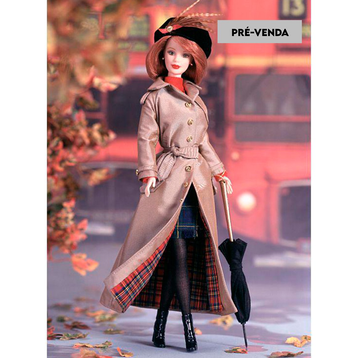 PRÉ-VENDA Boneca Barbie Collector Autumn in London - Mattel | Doll ...