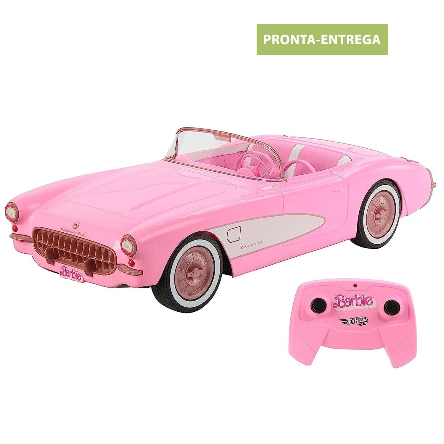 Carro Barbie The Movie Corvette Conversível Rosa - Mattel | Doll Collector