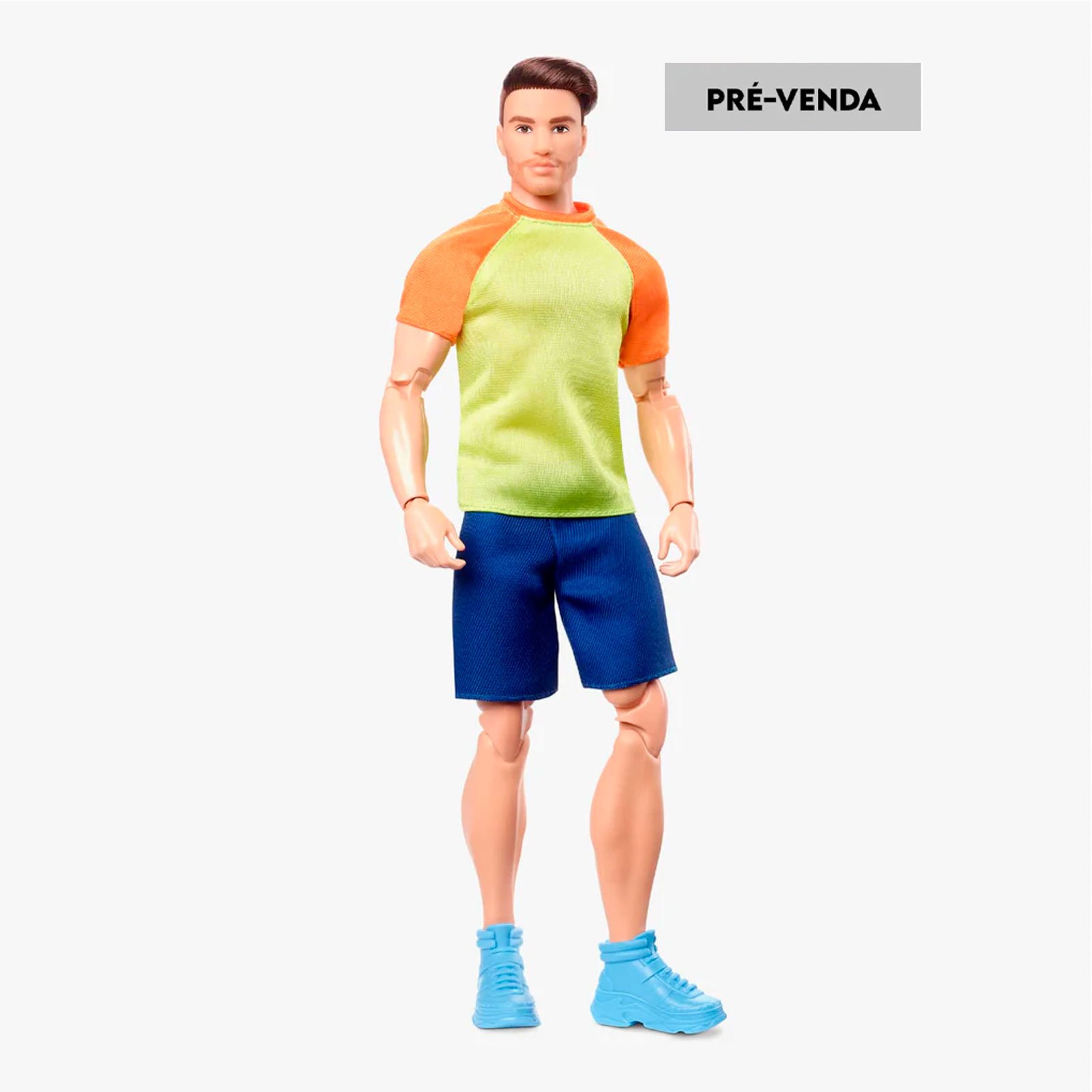 PRÉ-VENDA Boneco Barbie Signature Ken Looks #18 Castanho - Mattel ...